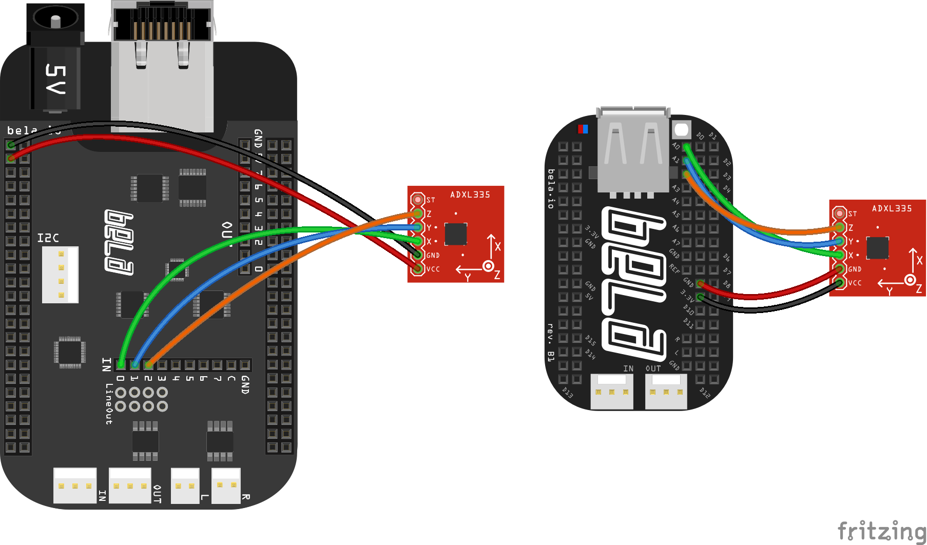 Accelerometer - The Bela Knowledge Base